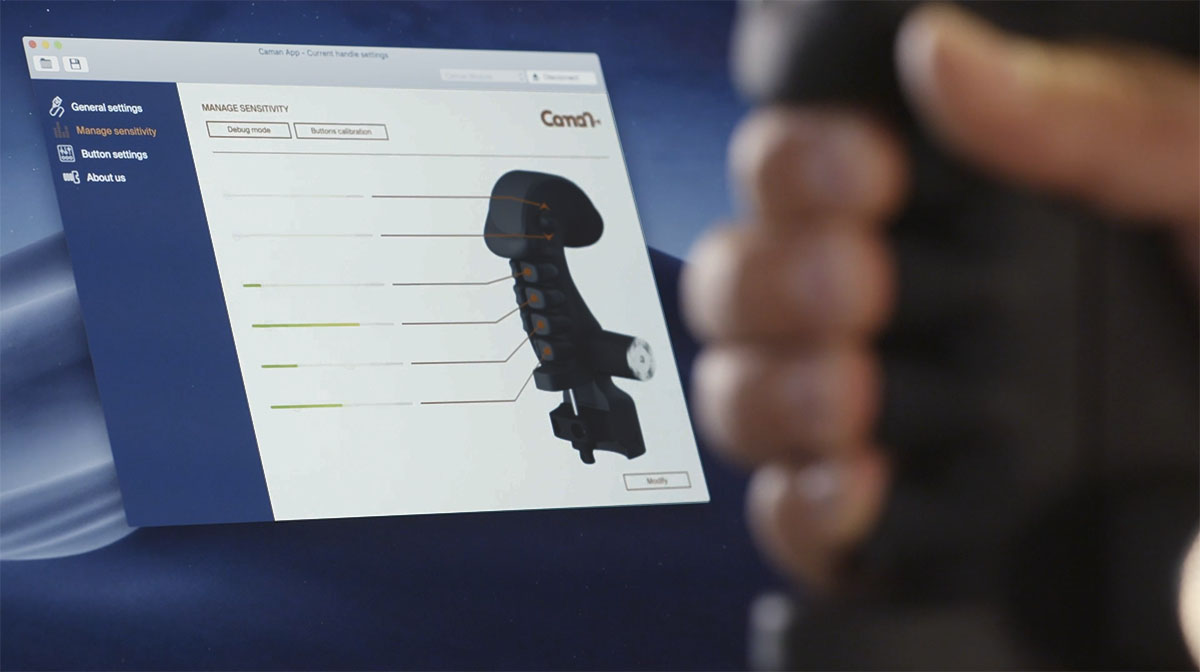 S GRIP PRO : professional control handle grip for video cameras